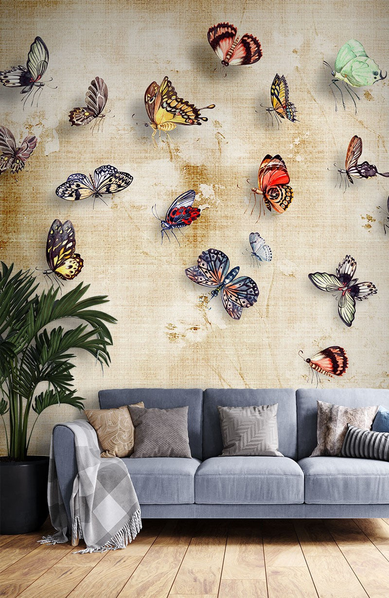 Butterfly Animals Bugs & Butterflies Wallpaper Mural - Decorsmarket ...